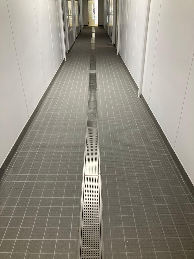 BLÜCHER Stainless Steel Drainage Support Local Leisure Centre